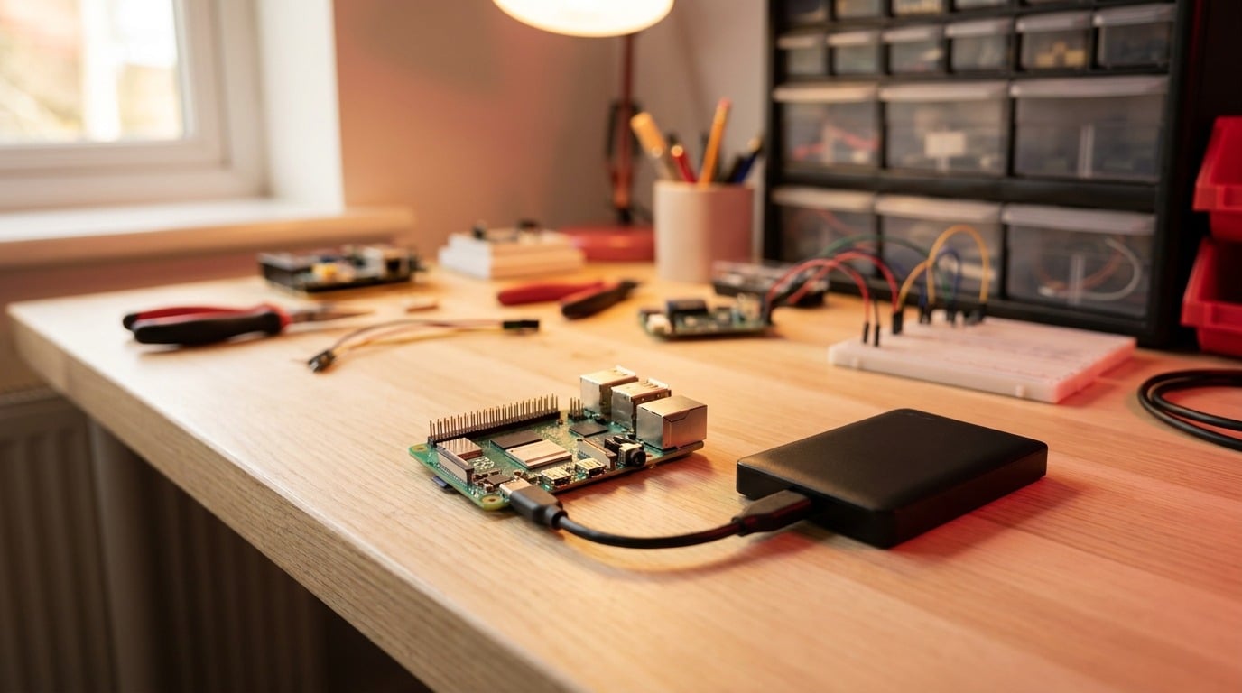 Set Up a USB Hard Drive on Raspberry Pi – Format and Auto-Mount